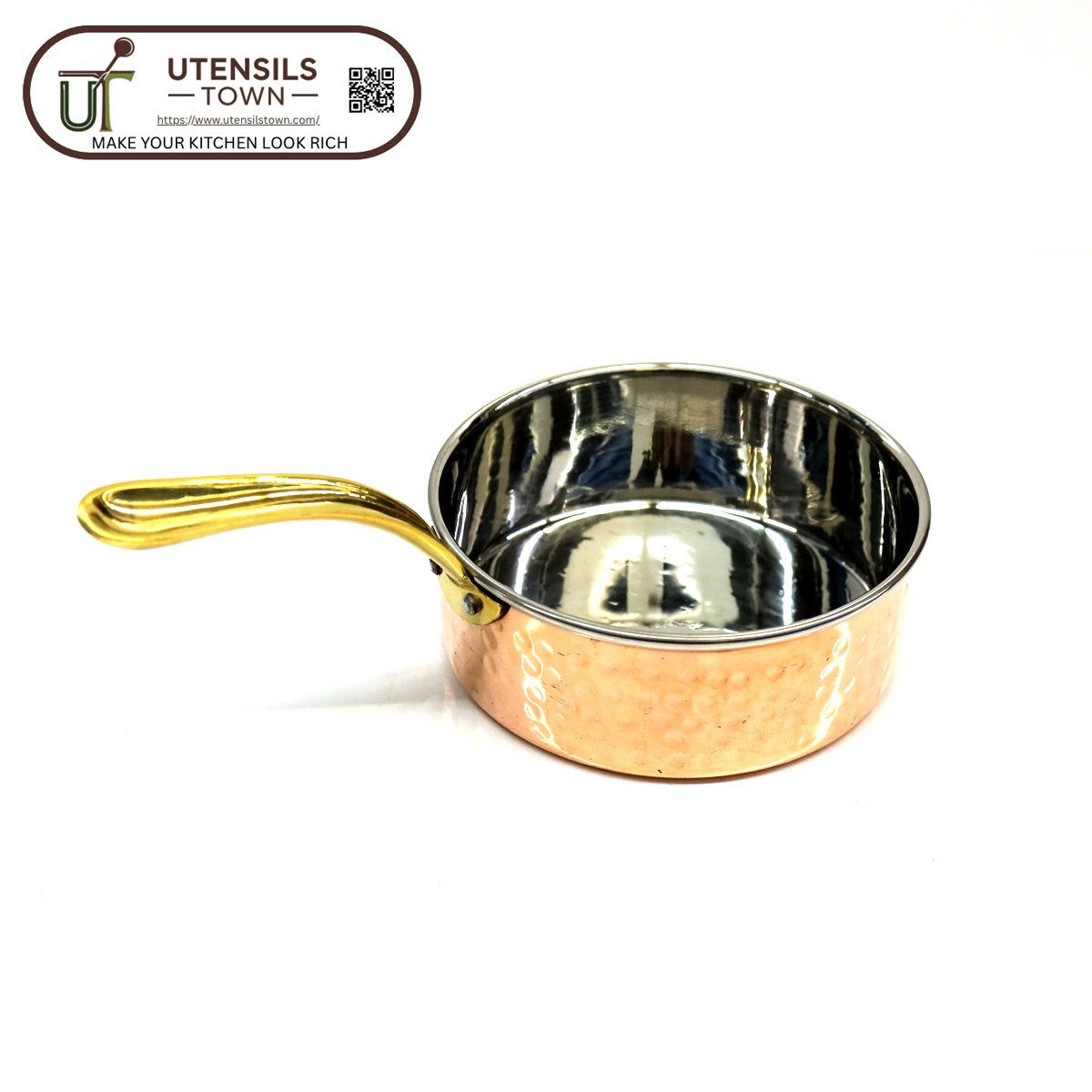 LA-COPPERA SAUSE PAN COPPER STEEL - UTENSILS TOWN