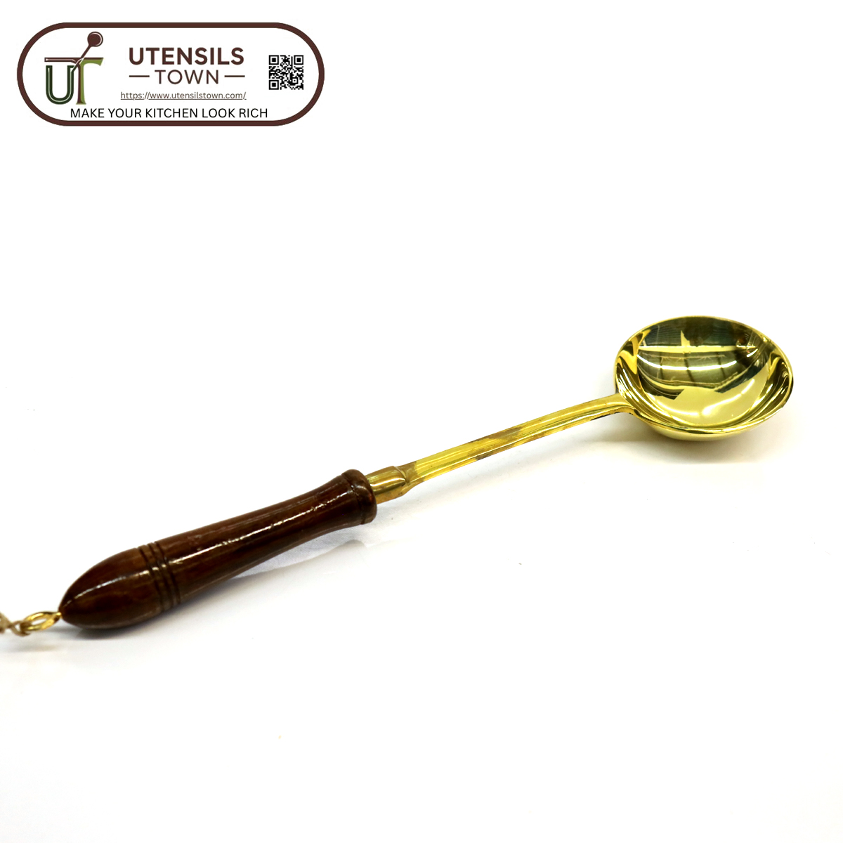 BRASS LADDLE PLUS - UTENSILS TOWN